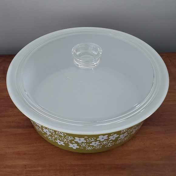 Pyrex | Kitchen | Vintage Pyrex Big Bertha Spring Blossom Craizy Daisy ...